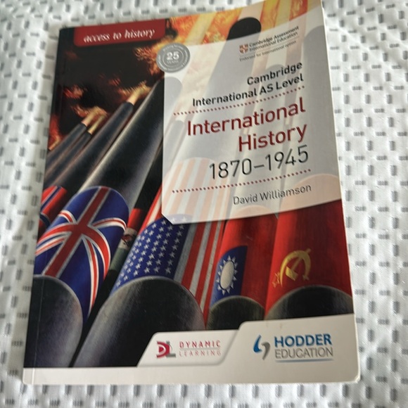 Other | Cambridge International As Level International History 1871945 ...